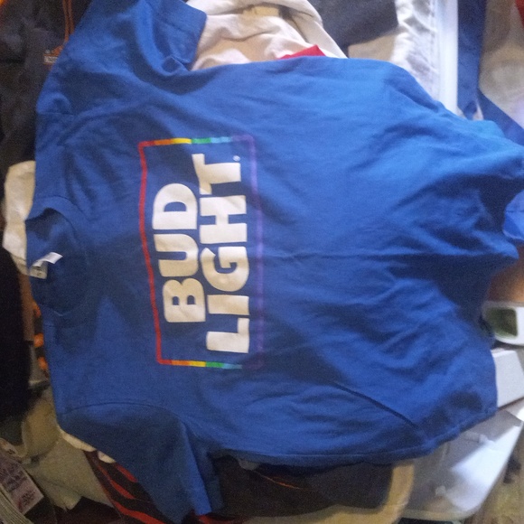 bud light | Shirts | Mens S Bud Light Pride Logo Short Sleeve Tee ...